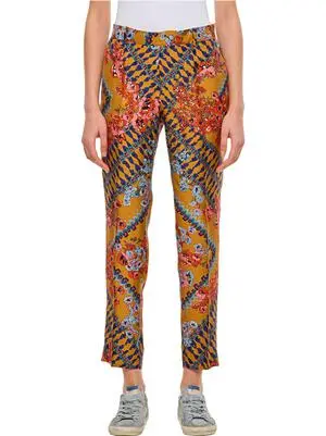 ALBERTO BIANI Alberto Biani Printed Graphic Trousers