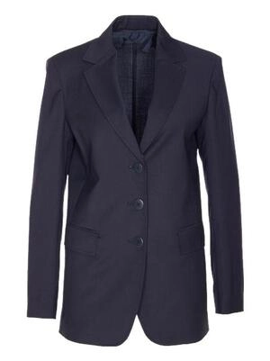 Max Mara Single-breasted Jacket - Black