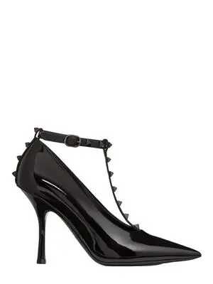 Valentino Garavani Rockstud Pointed High Heels - Black