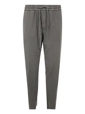 DONDUP Drawstring Waist Casual Pants - Gray