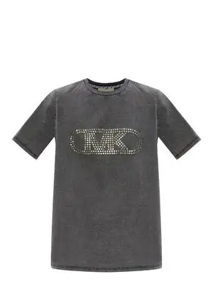 Michael Kors Metallic Applique T-shirt - Black