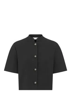 DIOR Dior Cropped Jacket With Officer Collar