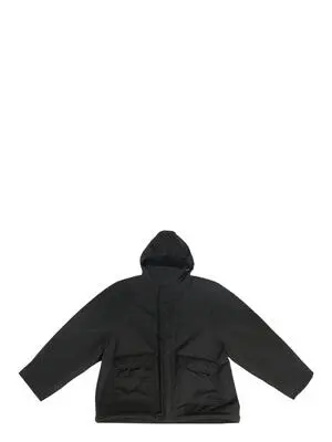 Balenciaga Bb Icon Kick Parka - Black
