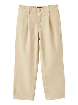 IL GUFO Tailored Trousers With Herringbone Detail - Nude