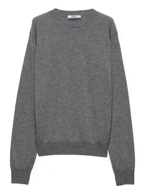Prada Cashmere Crew-neck Sweater - Slate Gray