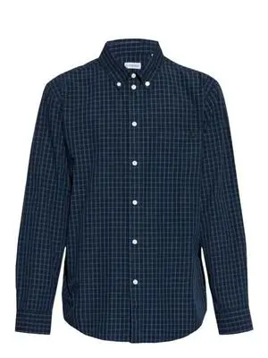Burberry Roland Plaid Check Shirt - Black