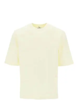Burberry Crewneck Striped T-shirt - White