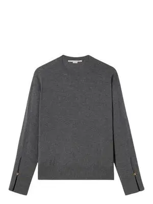 Stella McCartney Long-sleeved Sweater - Black