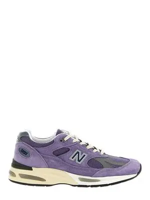 NEW BALANCE New Balance 991v2 Lace-Up Sneakers Dusk/purple Sage