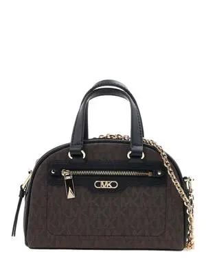 Michael Kors Logo Shoulder Bag - Black