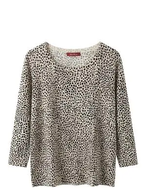Max Mara Long-sleeved Sweater - Black