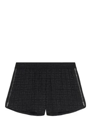 Givenchy 4g Jacquard Shorts - Black