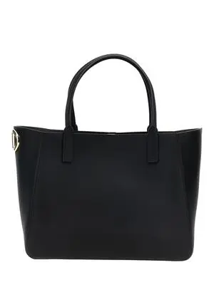 Valentino Garavani Vlogo Signature Top Handle Bag - Black