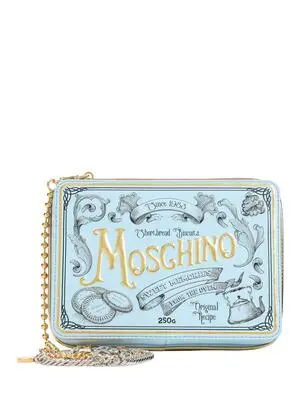 Moschino Embossed Clutch - Blue