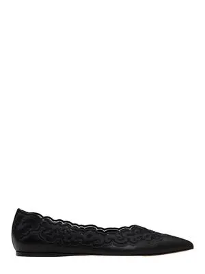 Gabriela Hearst Ziva Ballet Flats - Black