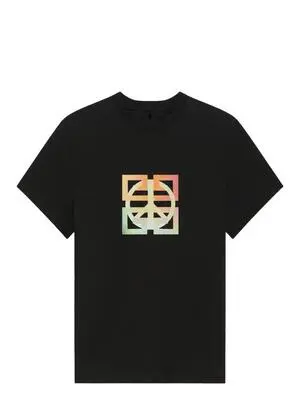 Givenchy Printed Jersey T-shirt - Black