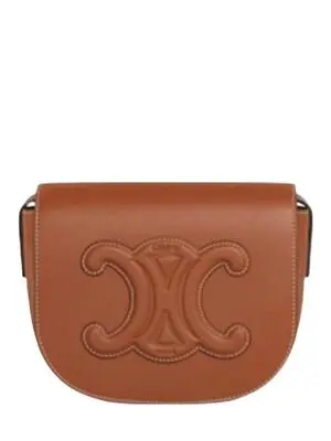CELINE Celine Folco Cuir Triomphe In Smooth Calfskin