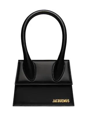 Jacquemus Le Chiquito Foldover Top Tote Bag - Black