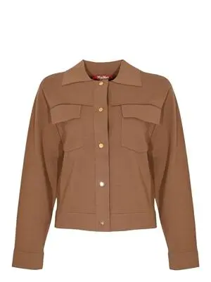MAX MARA Max Mara Studio Boxy Button-Up Jacket