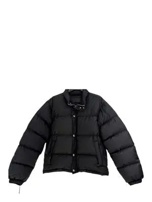 Chrome Hearts Long-sleeved Stand-up Collar Cotton Coat - Black