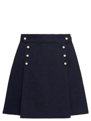 Dior Sailor Mini Skirt - Blue