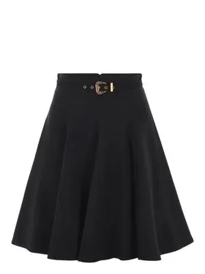 Versace Flared Mini Skirt - Black