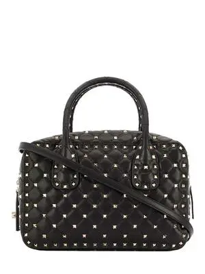 Valentino Garavani Studded Tote Handbag - Black