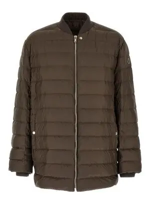 Moncler Zipped Padded Jacket - Brown