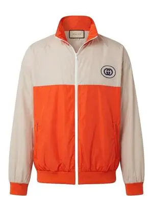 Gucci Color-block Bomber Jacket - Nude