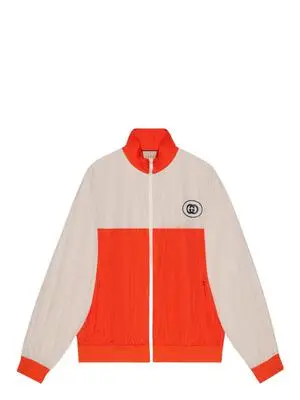Gucci Color-block Bomber Jacket - Nude