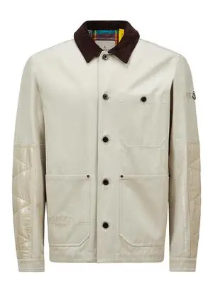 Moncler X Frgmt Geike Cotton Shirt Jacket - Beige