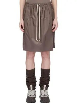 Moncler Drawstring Shorts With Embroidered Logo - Multicolor