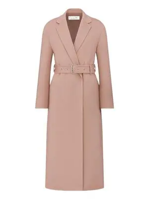 Dior Belted Coat - Pink