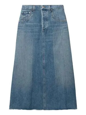CITIZENS OF HUMANITY Citizens Of Humanity Denim Midi Skirt