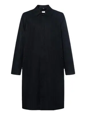 Burberry Single-breasted Trench Coat - Black