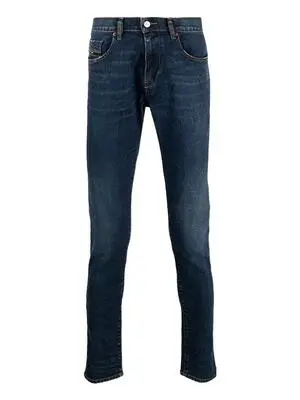 DIESEL® Skinny Straight-leg Jeans - Black