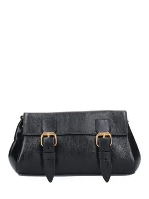 Dries Van Noten Flap Shoulder Bag - Black
