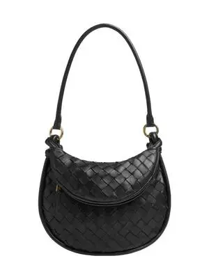 Bottega Veneta Gemelli Small Shoulder Bag - Black