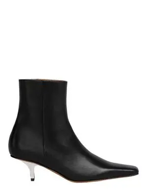Marni Heeled Ankle Boots - Black