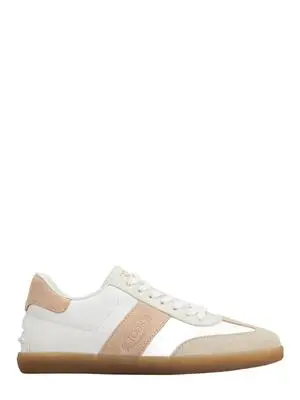 TOD'S Tod's Two-Tone Lace-Up Sneakers