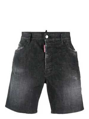 Dsquared2 Marine Denim Shorts - Black