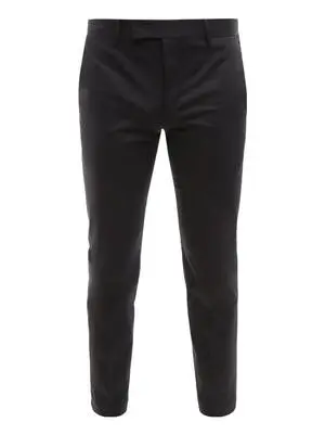 PT TORINO Slim Fit Trousers - Black