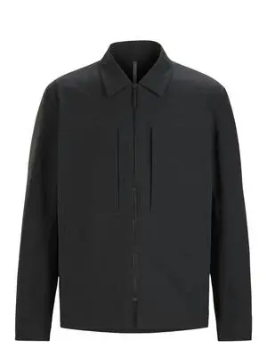 Veilance Arc" Zip Front Shirt Jacket - Black