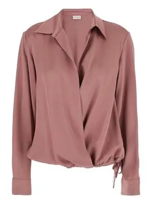 DRIES VAN NOTEN Dries Van Noten Lapel Long Sleeve Shirt