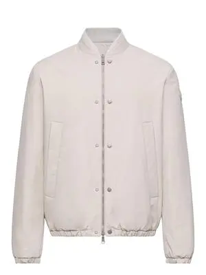 Moncler Tafoni Reversible Padded Bomber Jacket - Light Beige