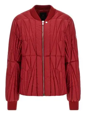 Moncler MONCLER X RICK OWENS Geo Camo Zip-Up Jacket Agate Red