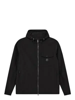 Moncler Hooded Zip-up Jacket - Black