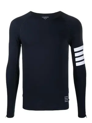 THOM BROWNE Thom Browne Signature 4 Stripe Performance Top