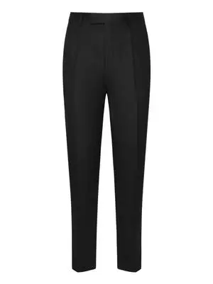 Zegna Belt Loops Slacks - Black
