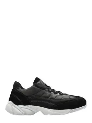 MAISON MARGIELA Lace-up Round Toe Sneakers - Black
